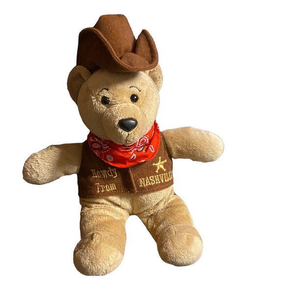 Aurora | Toys | Vintage Aurora Plush Cowboy Bear Howdy Nashville ...